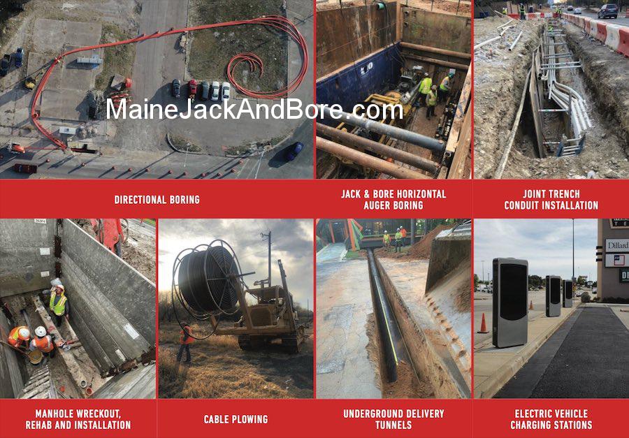 Tunnel Construction - Maine Jack And Bore